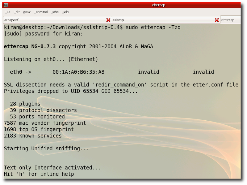jkook: SSLStrip Step by Step on Ubuntu